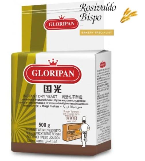 Fermento Biológico Seco Instantâneo Gloripan 500 Gramas - Fermento ...