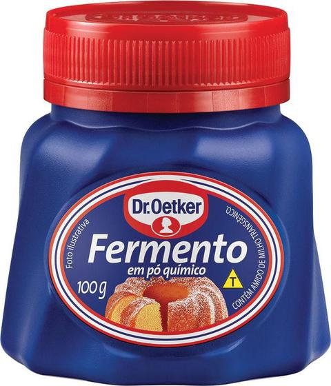 Fermento em Pó Dr. OETKER Pote 100g - Fermento - Magazine Luiza