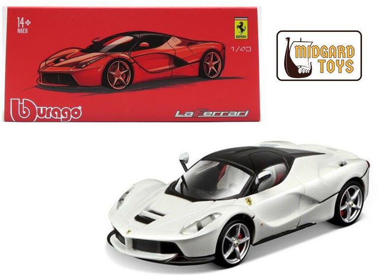 Ferrari LaFerrari Branca - Ferrari Signature Series - 1/43 - Bburago ...