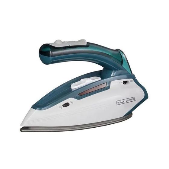Ferro a Vapor e Seco Black + Decker Para Viagem com Base Antiaderente ...