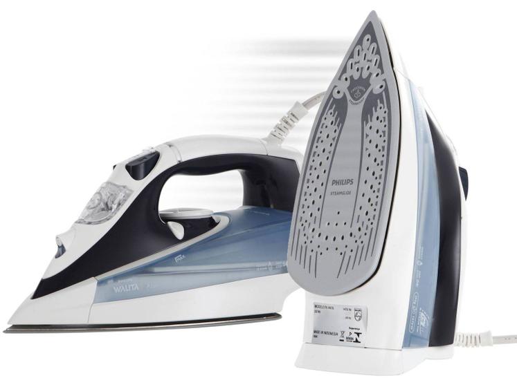 Ferro a Vapor Philips Walita RI4410 Azur - Azul e Branco com Salva ...