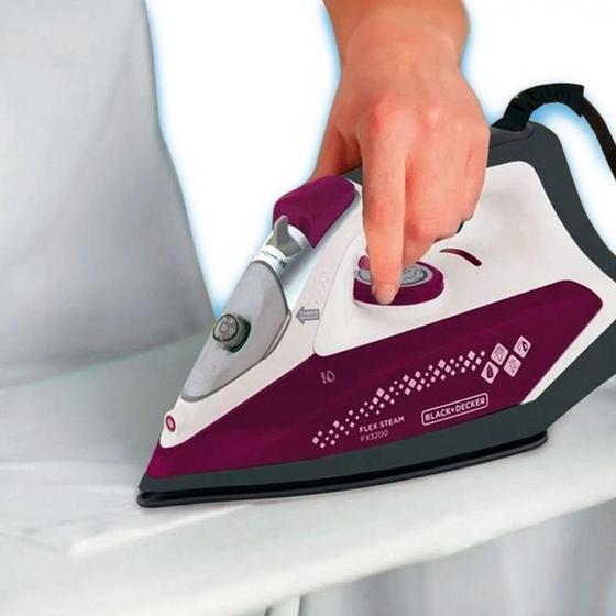 Ferro Black Decker A Vapor FX-3080 Base Cerâmica - Black & Decker ...