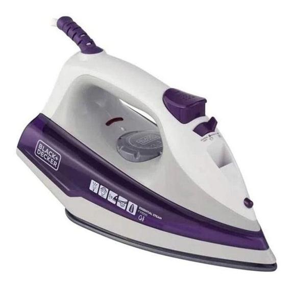 Ferro De Passar Roupa A Vapor F1000-br Black & Decker - Black&Decker ...