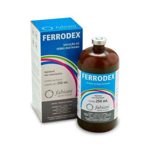 Ferrodex Injetável - Fabiani - Vitaminas e Suplementos para Pet ...