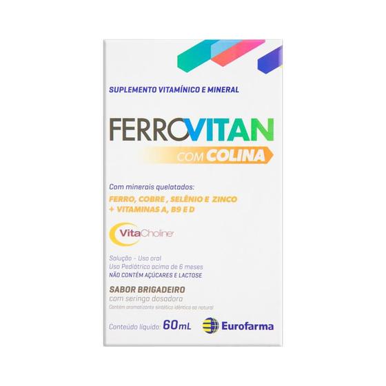 Ferrovitan 60ml - Eurofarma - Produtos Profissionais para Cabelo ...