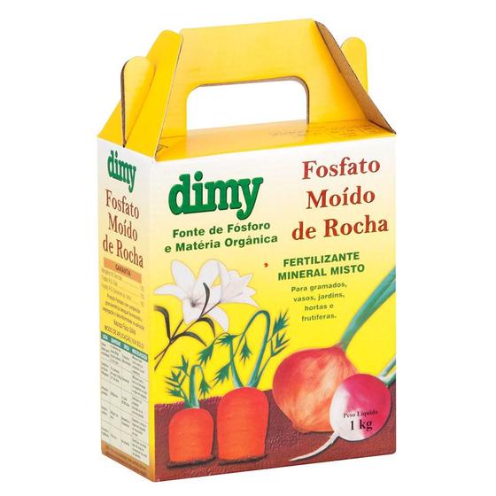Fertilizante Fosfato de Rocha Dimy 1kg - Fertilizante para Plantas ...