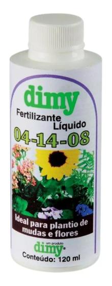 Fertilizante Mineral Para Mudas Raíz Flores Cactos Plantas + Dimy 120mL - Fertilizante Dimy ...