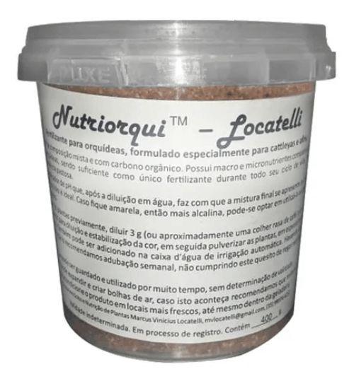 Fertilizante Profissional Nutriorqui 400g Orquídeas Adubo ...