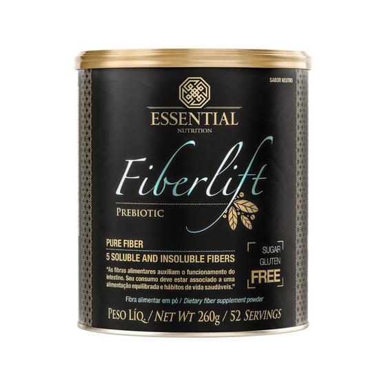 Fiberlift (260g) Prebiótico Essential Nutrition - Fibras Alimentares - Magazine Luiza