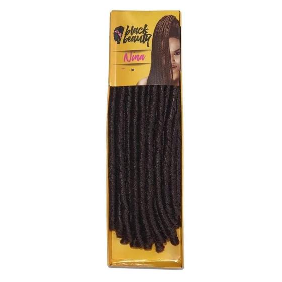 Fibra Nina Cor 30 Black Beauty 70g - Mega Hair - Magazine Luiza