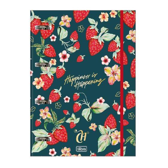 Fichário Capricho A4 Cartonado 80FLS Elástico Feminino Universitário ...