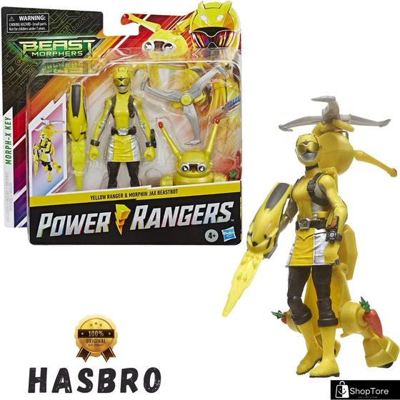 Figura Articulada e Acessórios - Power Rangers - Beast Morphers - Morph ...