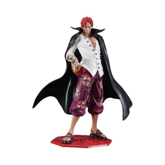 Figura De Anime De Uma Peça De 24,5 Cm Shanks Estátua De PVC Modelo ...