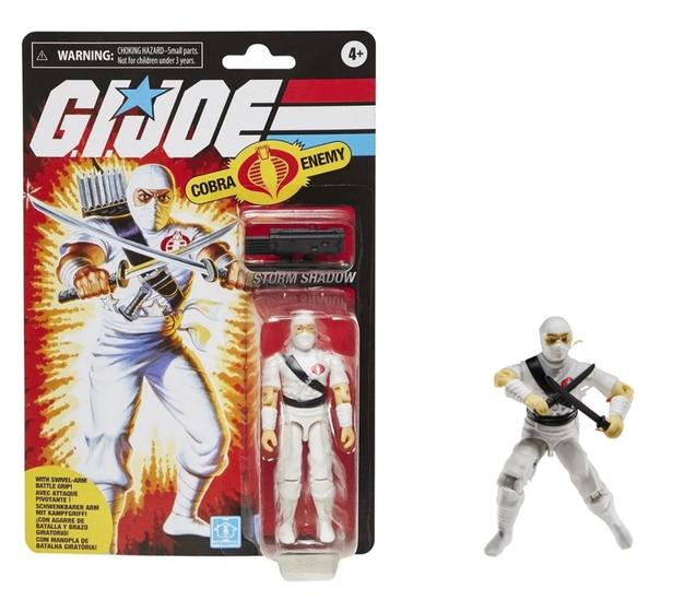 Figura gi joe retro collection vintage storm shadow - cobra do gelo ...