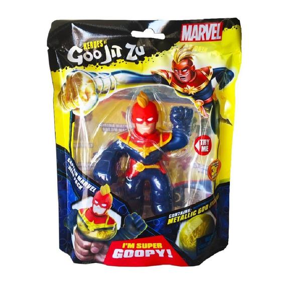 Figura Marvel Heroes Of Goo Jit Zu Capitao Marvel Sunny 2234 - Bonecos ...