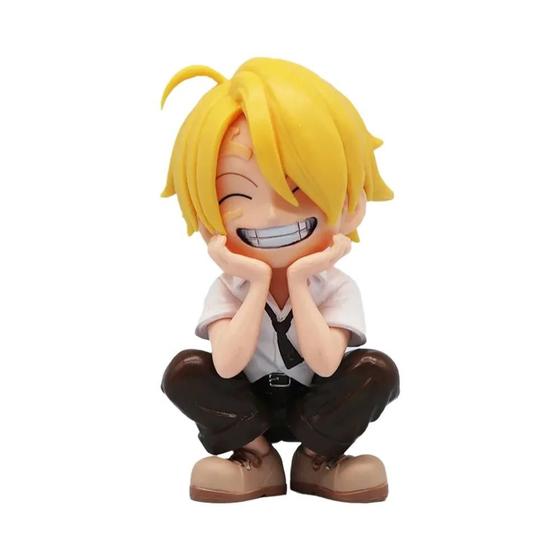 Figuras De Anime Kawaii De Uma Peça, 5 Peças, 13cm, Macaco D Luffy ...