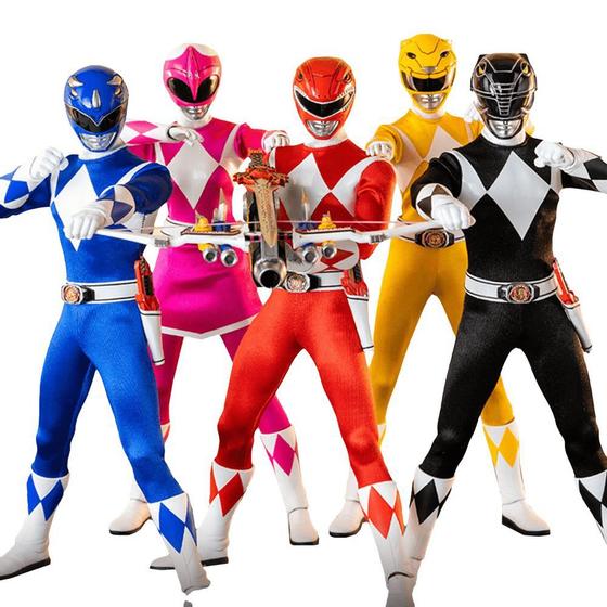 Figuras Morphin Power Rangers 1/6 (Full Pack) Threezero: Power Rangers ...