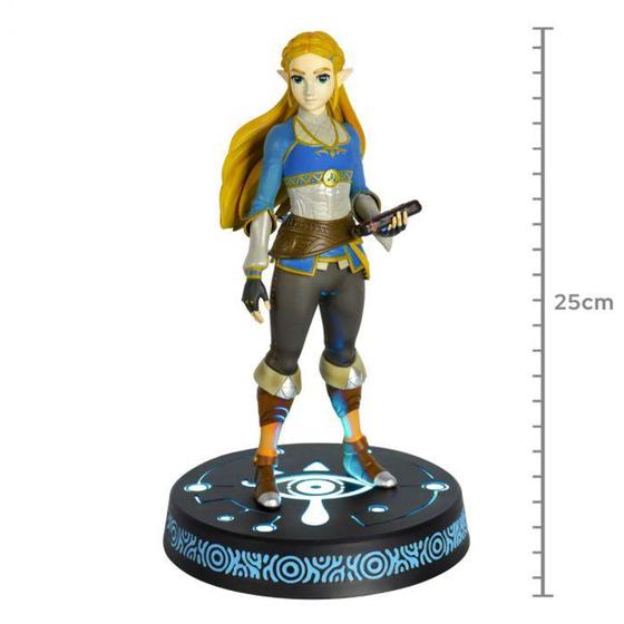 Figure the legend of zelda: breath of the wild zelda base iluminada edicao de colecionador F ...