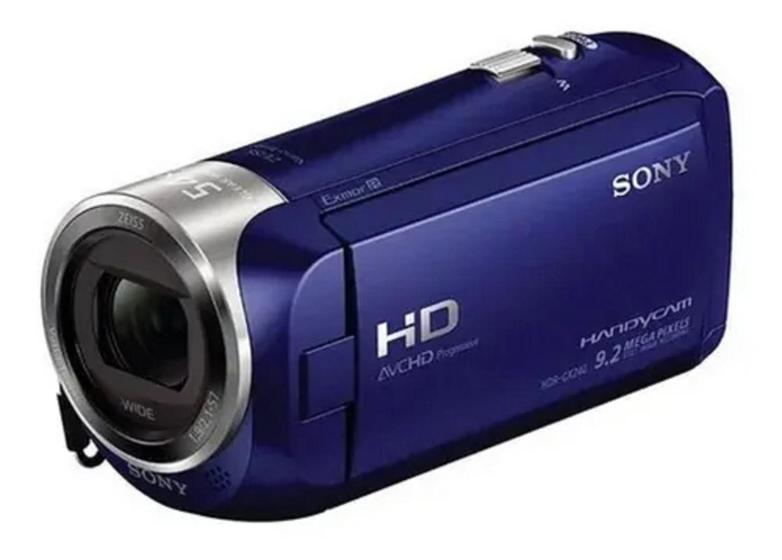 Filmadora Full Hd Conexão Hdmi Para Live Youtuber Sony Cx240 ...