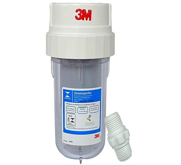 Filtro Agua 3M Aqualar AP200 Transparente - Filtro para Cavalete e ...