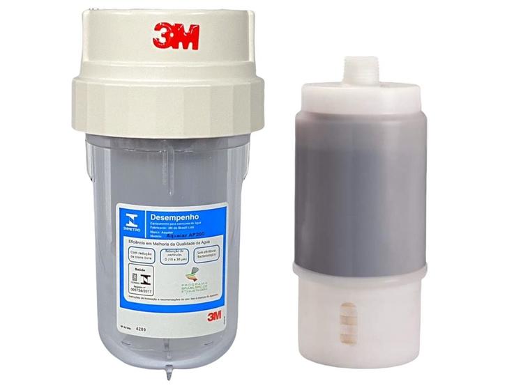 Filtro Água Ap200 Transparente Aqualar 3m + Refil Extra 3m - Peças para ...