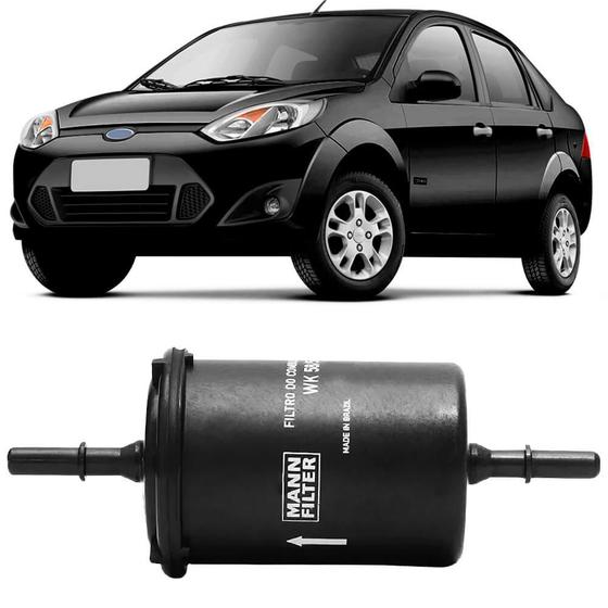 Filtro Combustível Ford Ecosport Fiesta Ka 2010 a 2021 MANN-FILTER WK58 ...