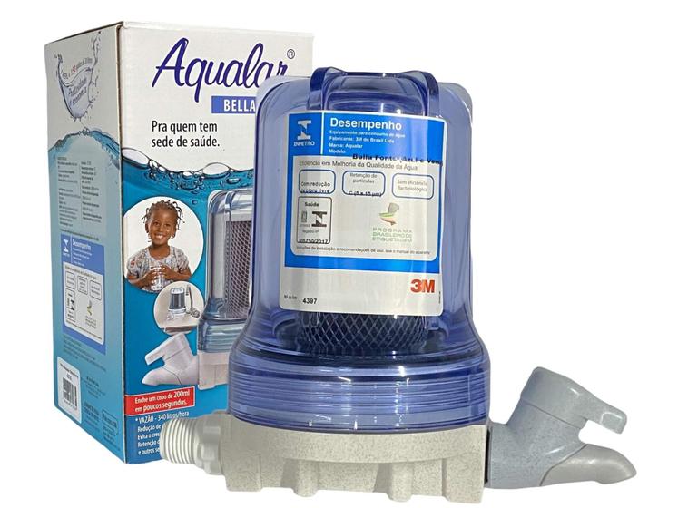 Filtro de Água 3M Aqualar Bella Fonte Azul - Filtro de Plástico ...