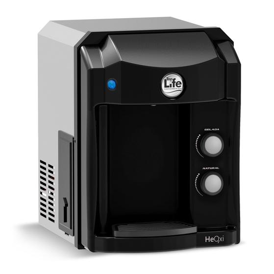 Filtro de Água e Purificador Top Life HeOXi Ionizada com Ozônio BRANCO ...