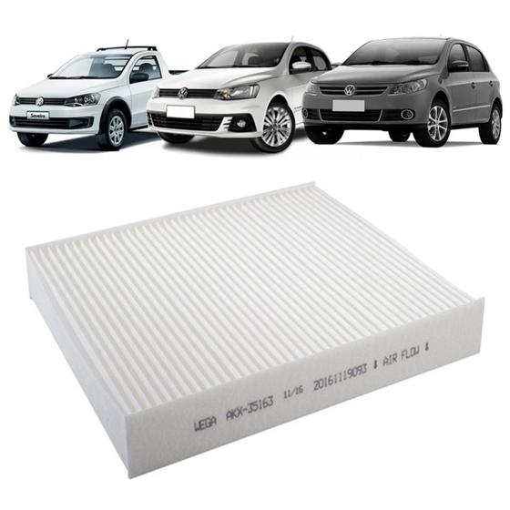 Filtro de ar condicionado gol g5 g6 g7 saveiro g7 1.6 voyage g7 g8 1.0 ...