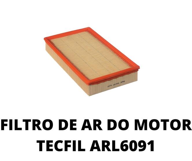Filtro de ar do motor arl6091 volkswagen gol - TECFIL - Filtro de Ar de ...