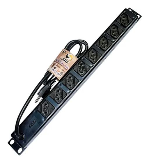 Filtro De Linha Régua Rack 08 Tomadas - EcoStik - Filtro de Linha ...