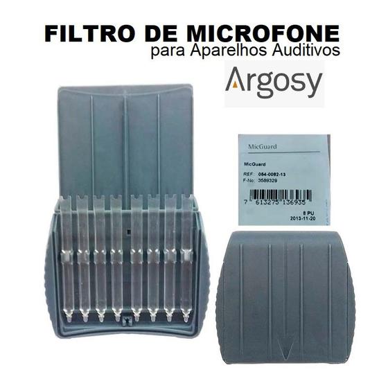 Filtro de Microfone Micguard p/ Aparelho Auditivo ARGOSY Alta Qualidade ...