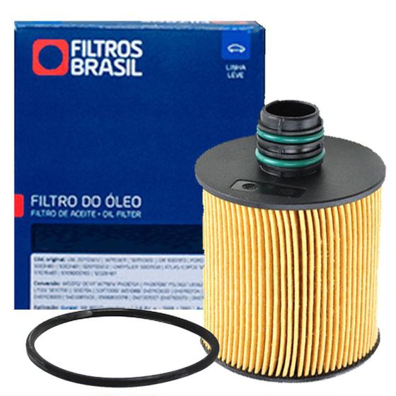 Filtro De Oleo Filtros Brasil Fiat Toro Jeep Compass Renegade 2.0 ...