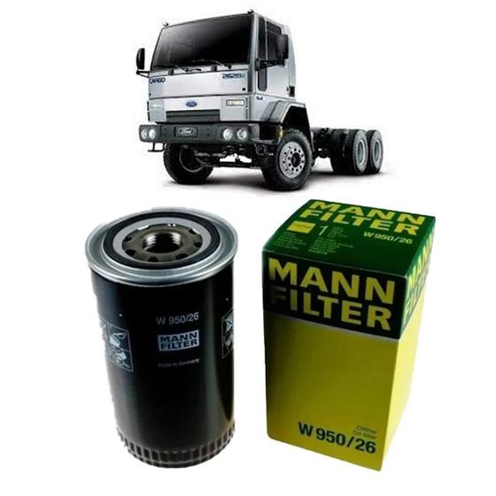 Filtro De Óleo Lubrificante W950/26 Mann - MANN FILTER - Filtro de Óleo ...