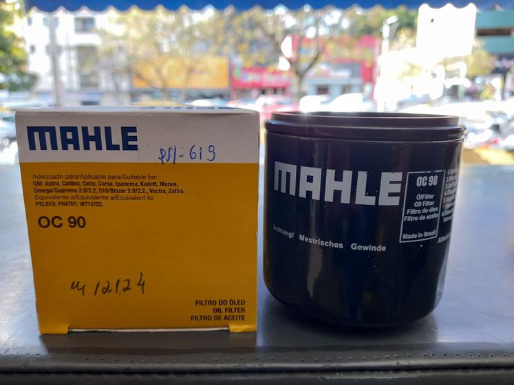Filtro de Óleo Motor Chevrolet Mahle OC- 90 - Filtro de Óleo Automotivo - Magazine Luiza