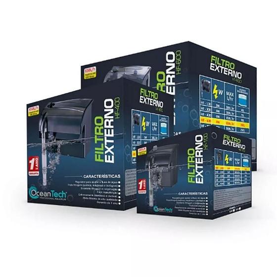 Filtro Externo HF 400 - Ocean Tech - Filtro para Aquário - Magazine Luiza