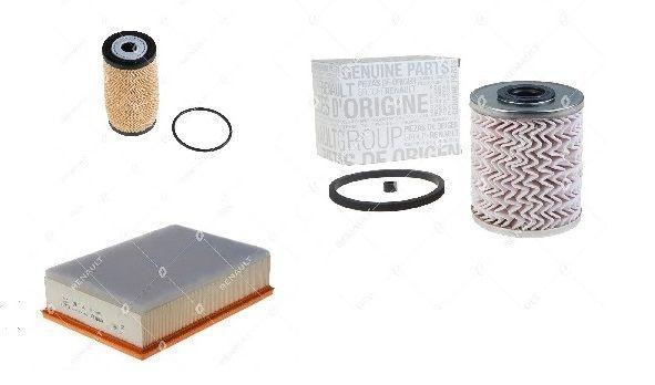 Filtro Oleo+combustivel+ar Cod.ref. Kit70 164039587r 152093920r ...