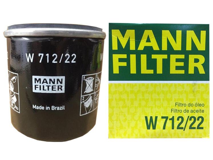 Filtro óleo lubrificante - w712/22 mann blindado - Filtro de Óleo Automotivo - Magazine Luiza