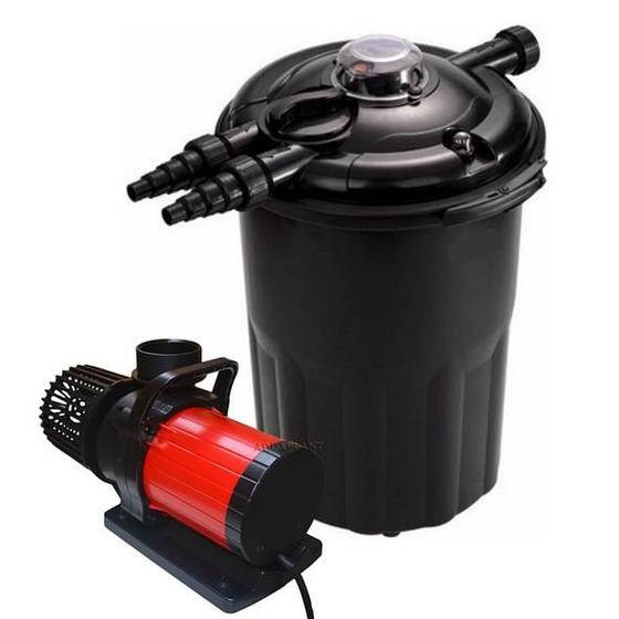 Filtro p lagos até 6000 lt com uv 18w e bomba sub 9000 lh - BOYU/OCEAN ...