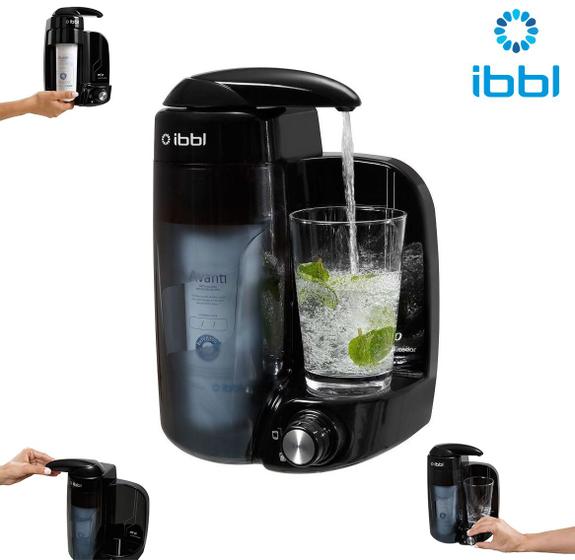 Filtro Purificador De Água Mio IBBL Original Preto Natural - Elemento ...