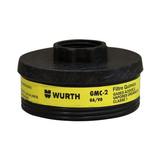 Filtro Químico para Respirador Semifacial Vapores Orgânicos e Gases ...