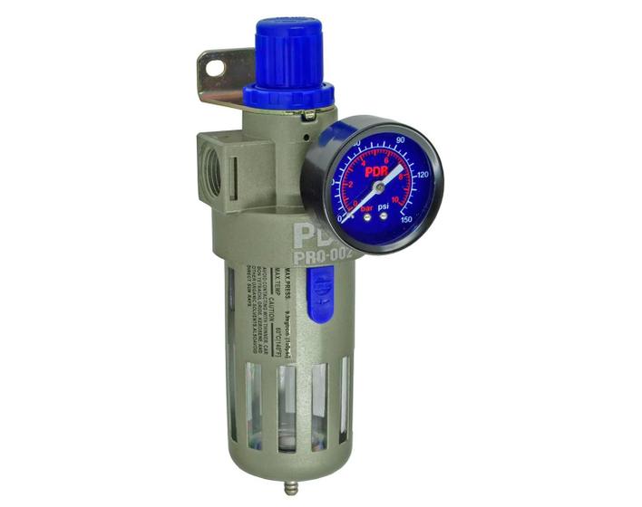 Filtro Regulador Ar Compressor Completo 1/2 - PDR - Filtro De Ar Para ...