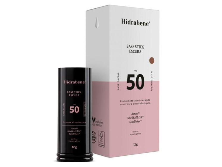 Filtro Solar Tonalizante Fps 50 Base Stick Hidrabene Escura - Dahuer ...