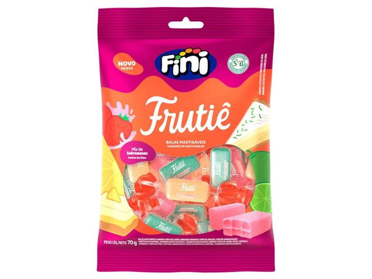 Fini Bala Vegana Frutiê Sobremesas 200g - Balas - Magazine Luiza