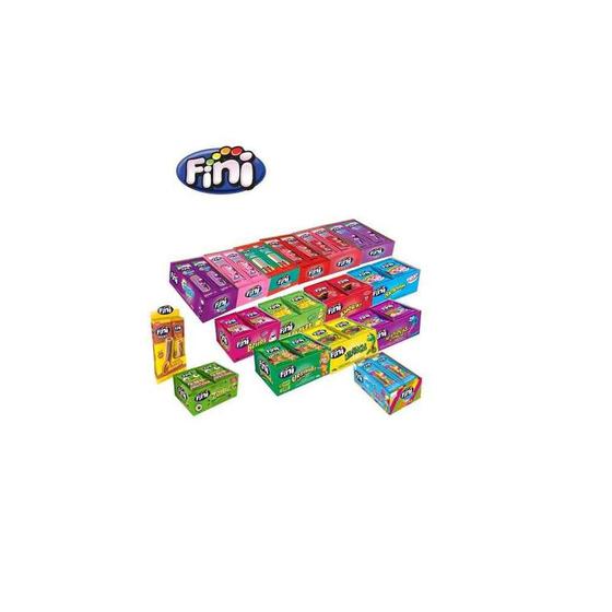 Fini Tube, Dentadura, Morango Vários Sabores Kit C/8 Cx - Fixador de ...