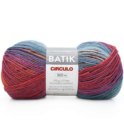 Fio Batik Círculo 100g - Linha de Crochê - Magazine Luiza