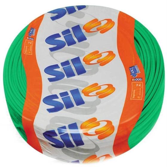 Fio Cabo Flex Sil 1,5mm Rolo Verde 100Mt - Cabo / Fio Elétrico ...