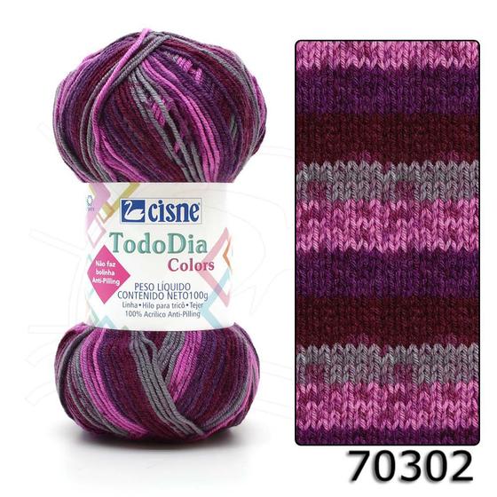 Fio Cisne Todo Dia Colors 100g - Fios - Magazine Luiza