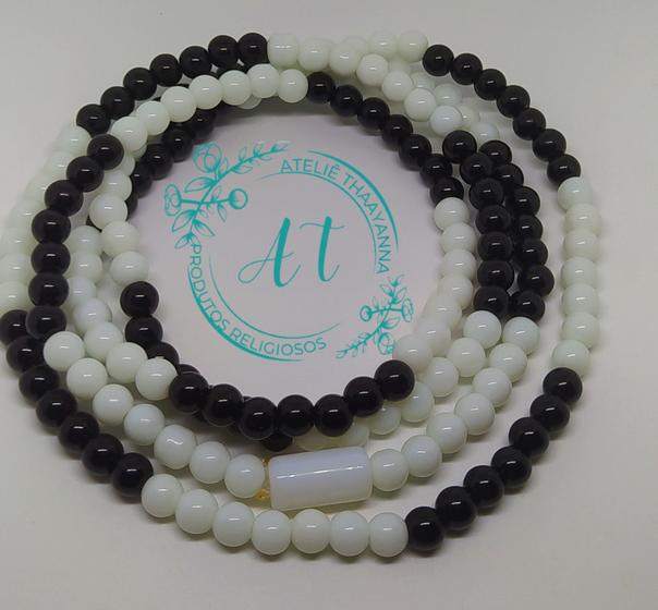 Fio de Conta / Guia Preto Velho - Omolu - Exu - Umbanda - Candomblé - Ateliê 7 Navalhadas - Guia ...