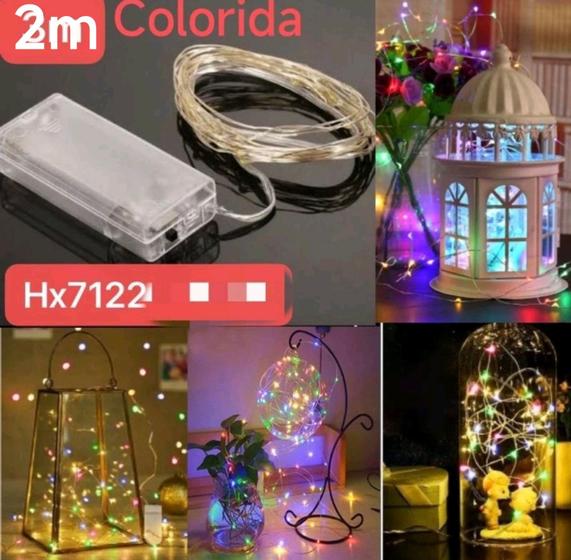 Fio de fada 20 leds a pilha AA 2 metros - Top - Fio de Fada - Magazine ...